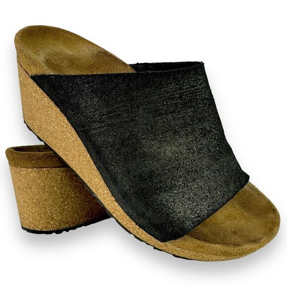 Birkenstock | Shoes | Birkenstock Papillio Namica Wedge Slide Sandals ...